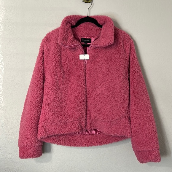 Cotton Candy | Jackets & Coats | Cotton Candy La Pink Fuzzy Teddy Bear ...